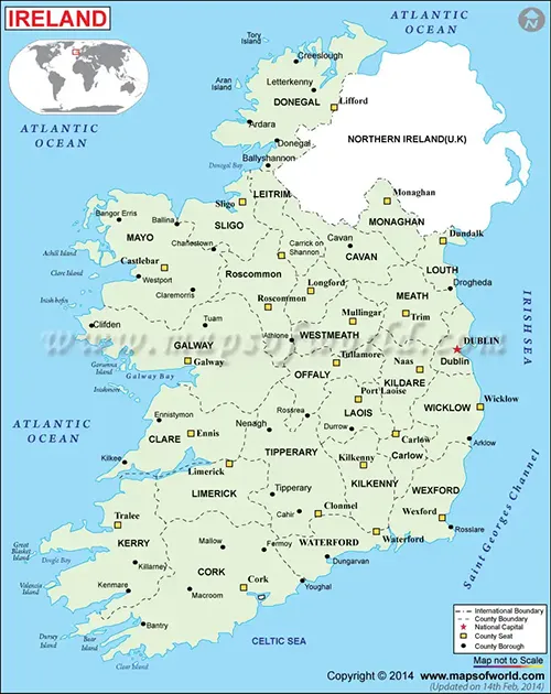 What is the average IQ score in Ireland? And County-wise Intelligence ...